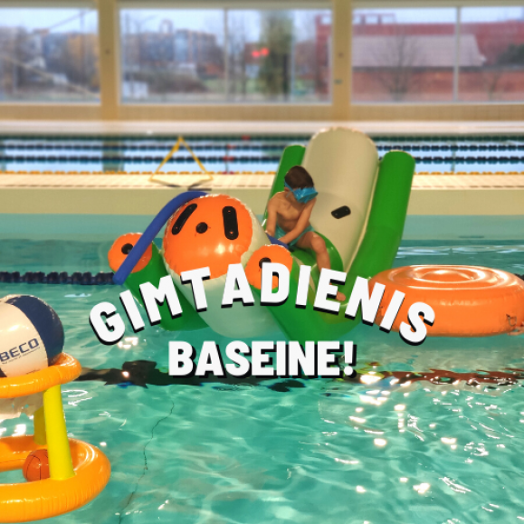 Gimtadienis baseine - Klaipėdos baseinas